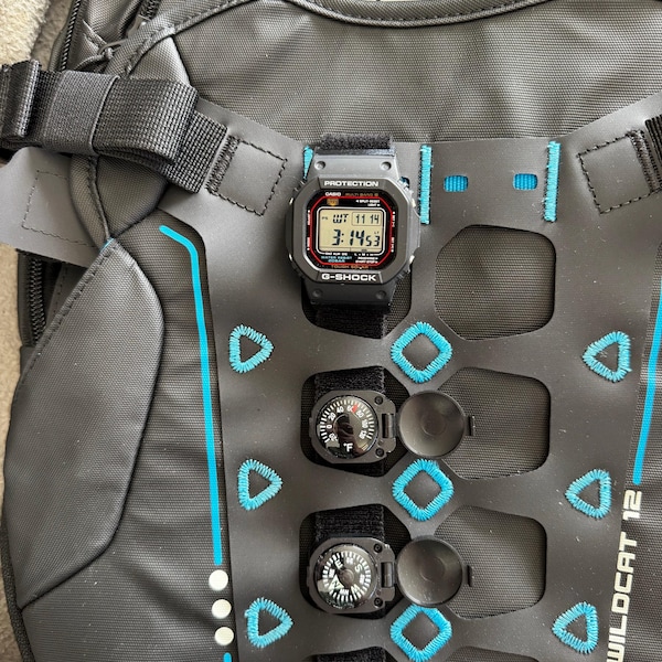 Casio A158W Modified With Rainbow Digits on Mirrored Lcd (v2.0) - Etsy