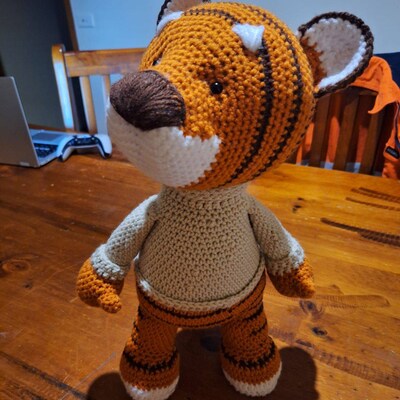 Crochet Pattern Tiger Louis Amigurumi PDF - Etsy
