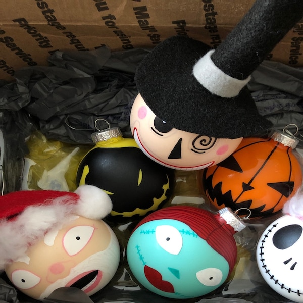 Corpse Bride Custom Hand-painted Ornaments - Etsy