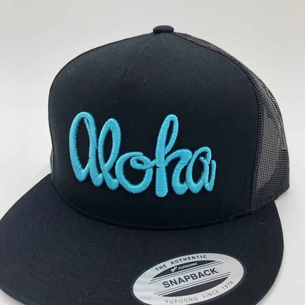 Aloha 3D Puff PES DST Machine Embroidery Instant Download Digital Files ...