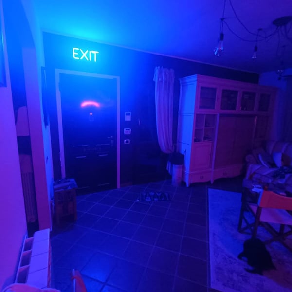 Razor LED Neon Sign Barbershop Decor Razor Blade Wall Art Business Sign ...