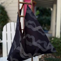 Small and Large Origami Bag PDF Sewing Pattern & Tutorial | Instant ...