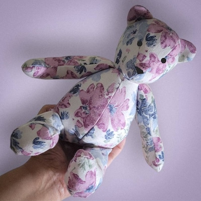 Memory Bear Pattern Simplicity A2115 Pattern Plush Sewing Pattern ...