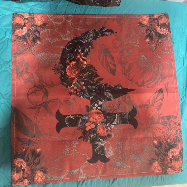 Altar Cloth, Tarot Cloth, Lilith Altar, Goddess Lilith, Witch Altar ...
