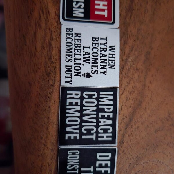 RISE UP Protest Stickers Pack – 1 Inch Mini Vinyl Decals for Activists ...