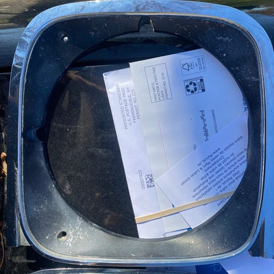 Vintage 1940s Chevrolet Tail Light Guide stimsonite Lens 1671036 Red ...