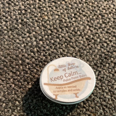 Keep Calm Pulse Point Balm Aromatherapy Gift Temple Balm Relax, De ...