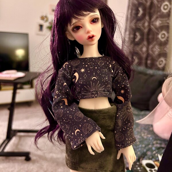 SLIM MSD BJD Minifee 1/4 Mismachted Dino & Pink Stockings - Etsy