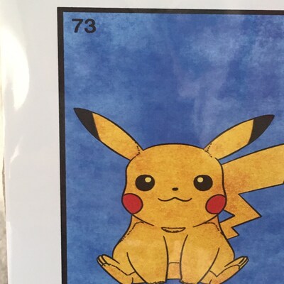 Pokemon Parody Loteria Prints - Etsy