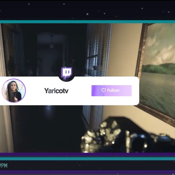 Custom Animated Twitch Follow Button Overlay for Stream Overlays Intro ...