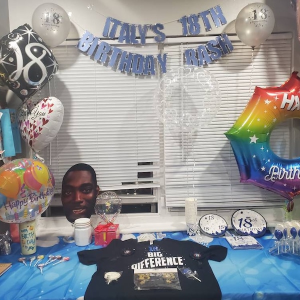 Custom Text Banner 5" - Your Text Here Custom Party Banner Letter Sign ...