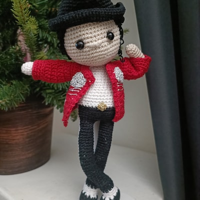 Michael Jackson Amigurumi Pattern - Etsy