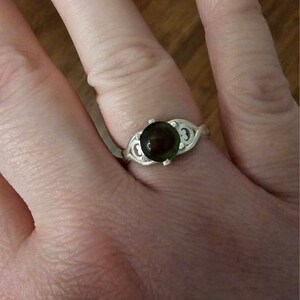 14K Gold Mood Ring, Dainty Ring for Women, Feeling Stone Ring, Colorful ...