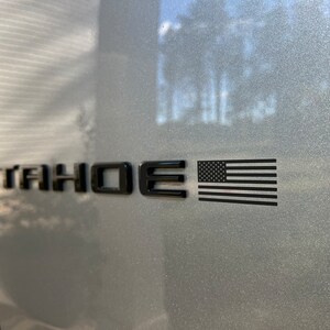 American Flag Decal Pair of Decals Premium Vinyl Subdued/reversed - Etsy