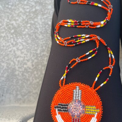 First Nation Morning-star Necklace - Etsy