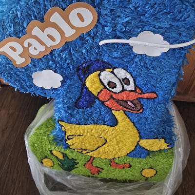 Stork Bird Pinata/piñata De Ciguena/ Gender Reveal Pinata/ Baby Shower ...