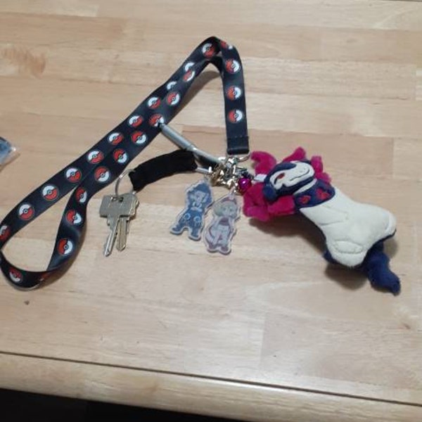 Hisuian Typhlosion Keychain Plush Handmade - Etsy