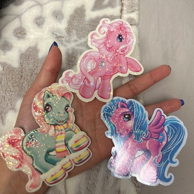 G3 Holographic My Little Pony Inspired Stickers YOU CHOOSE 3 - Etsy