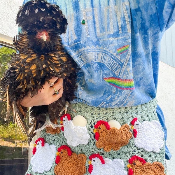 Egg Gathering Apron - Etsy