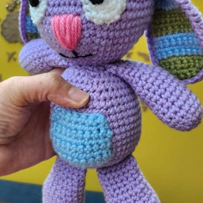 Floppy Bunny Plush PDF Crochet Pattern - Etsy