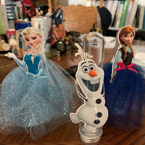 Frozen Party Favors / Elsa Party Favor/ Elsa Candy Favor / Candy Tube ...