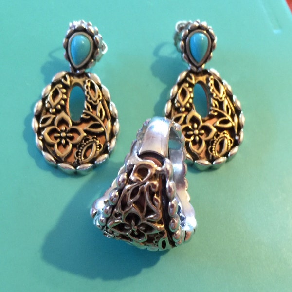 Nicky Butler Raj Collection Heandcrafted Sterling Silver, Ruby ...