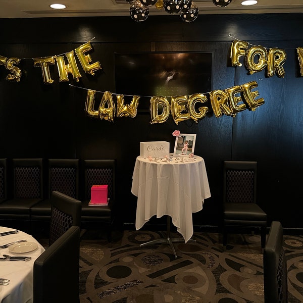Graduation Decorations 2021, Its the Law Degree for Me, Juris Doctorate ...