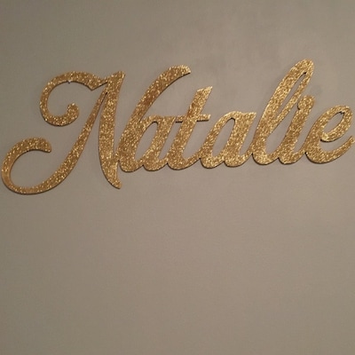 Name Natalie Cutouts, Baby Name Sign, Nursery Sign, Name Art, Word Art ...