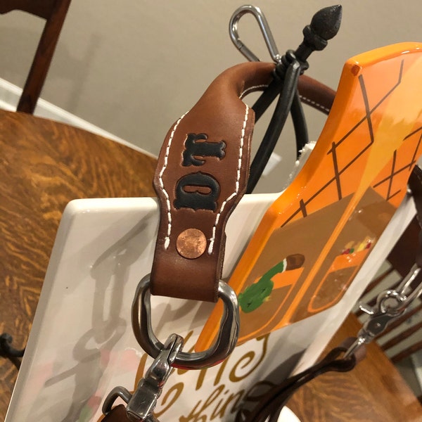 Heavy Duty Leather Duck Lanyard Customized Guide Series by AP Saddlery ...