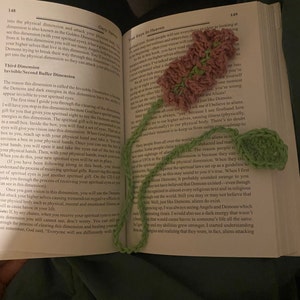 Tulip Bookmark Crochet PDF Pattern Easy Beginner Crochet Tutorial ...