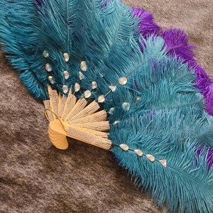 Economy Plastic Fan Staves for DIY Feather Fans, Blank Fan Base With 10 ...