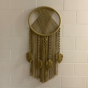 Macrame Feather PDF Pattern, DIY Macrame Leaf Macrame, Tutorial for ...