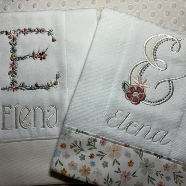 Floral Font Embroidery 3''/75 Mm, A-Z Full Flower Alphabet Machine ...