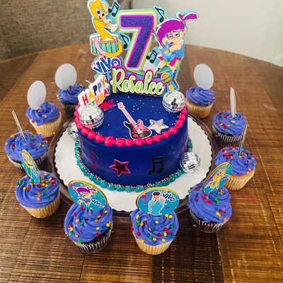 Rock Cake Topper/ Heavy Rock Cake Topper/ Heavy Metal Cake Topper/ Punk ...