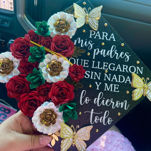 Virgin Mary Graduation Cap, Mexico Grad Topper, Graduation, First ...