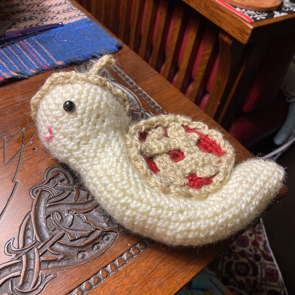 Pumpkin Pie Snail Crochet Pattern, Crochet Snail Pattern, Fall ...