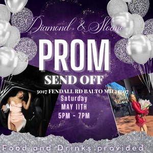 Prom Invitation Flyer, Prom Event Flyer, Prom Invitation, Prom Event ...