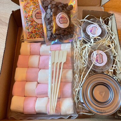 Marshmallow Toasting Kit - Etsy UK