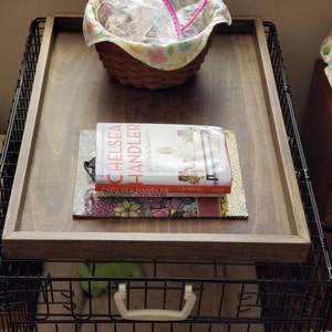 Walnut Trash Can/natural Trash Can/hand Made Trash Can - Etsy