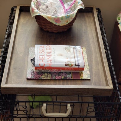 Walnut Trash Can/natural Trash Can/hand Made Trash Can - Etsy