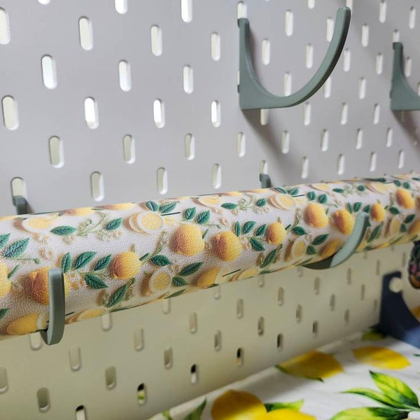 Gift Wrap Hooks, Vinyl Roll Storage, Paper Rolls, SKADIS or 1/4 ...