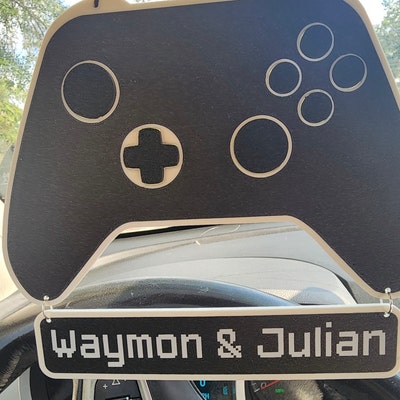 Custom Gamer Sign 10x4in Game Room Decor Gift for Kids Video Game Desk ...