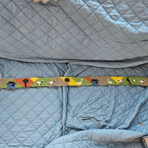 Belt Crochet Pattern "sheep and Geese" - Etsy