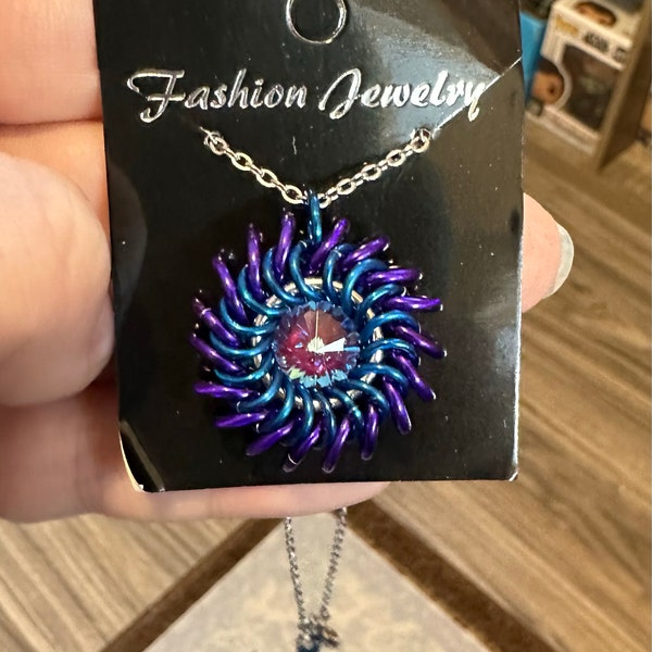 Forbidden Eye, Pendant, Chain Mail, Chainmail, Chainmaille, Capture ...