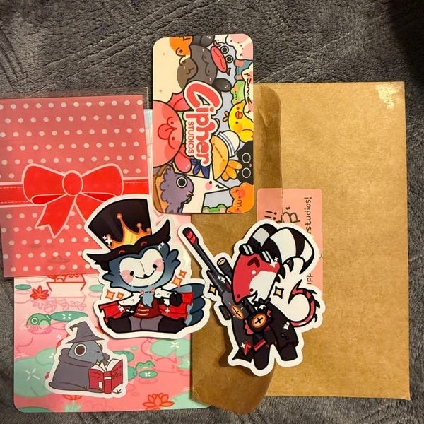 Dungeon Meshi Inspired Frog Fits Stickers [ft. Laios, Marcille ...
