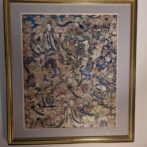 Old Summer Palace Chinese Ancient Wall Art | Vintage Decor Neutral ...