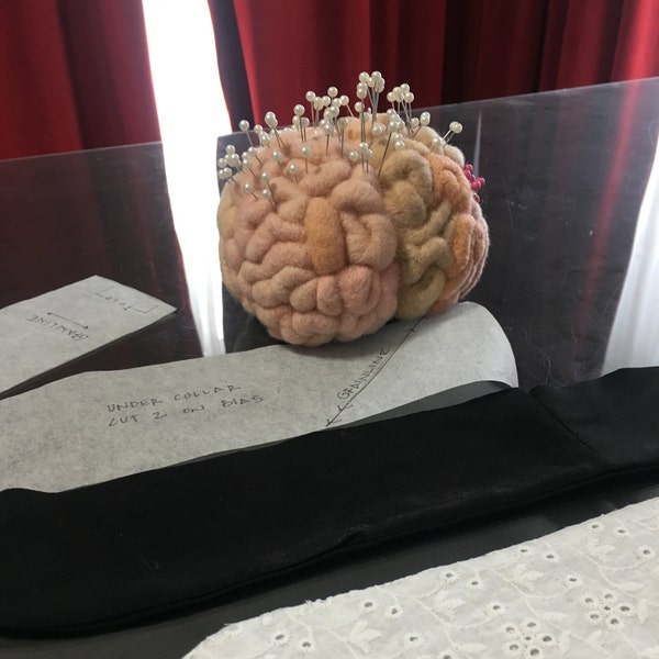 Wool Brain Sculpture - Anatomy Art - Needle Felted (human Brain ...