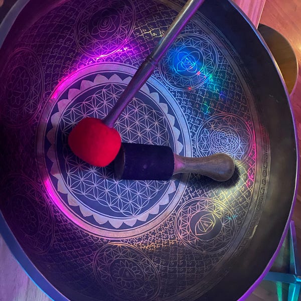 Lord Kaal Vairab With Tree of Life Adorned Fancy Gong- Beautifully ...