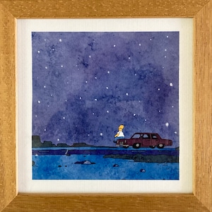 The Simpsons Mother Simpson Watercolour Print, Scenic Simpsons, Homer ...