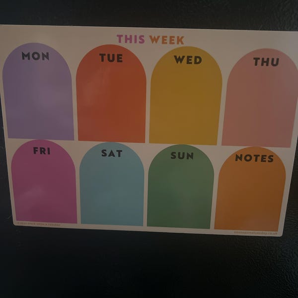A4 You Got This Weekly Planner Pad Desk Planner With Habit Tracker ...